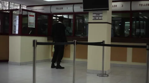 Woman Bank Teller Stock Video Footage | Royalty Free Woman Bank Teller ...