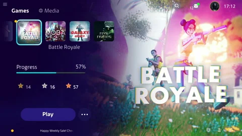 Game Main Menu Stock Footage ~ Royalty Free Stock Videos | Pond5