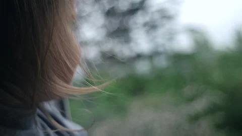 Selective focus of cute little girl kid ... | Stock Video | Pond5