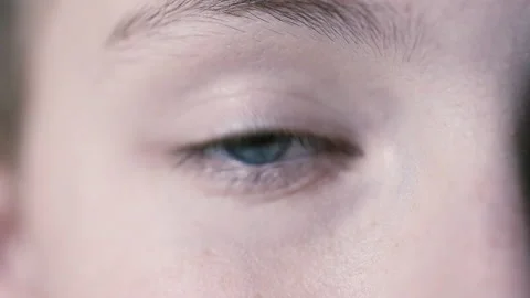 Female Eye Zoom In Stock Footage ~ Royalty Free Stock Videos | Pond5