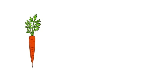 Carrot Animation Stock Videos – Royalty-Free HD & 4K Videos