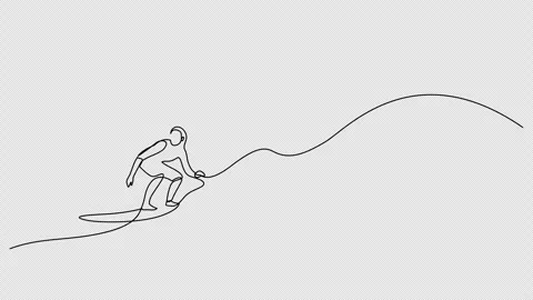 Surfer Drawing Stock Video Footage | Royalty Free Surfer Drawing Videos ...