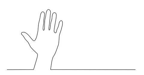 Waving Hand Drawing Stock Videos – Royalty-Free HD & 4K Videos | Pond5