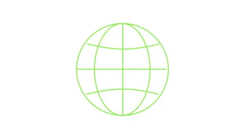 Self drawing animation of global world s... | Stock Video | Pond5