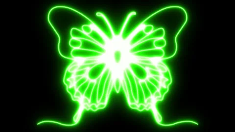 Green Butterfly Drawing Stock Videos – Royalty-Free HD & 4K Videos