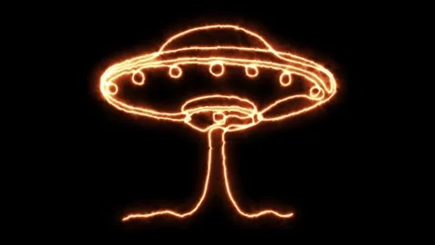 Ufo Line Drawing Stock Videos – Royalty-Free HD & 4K Videos