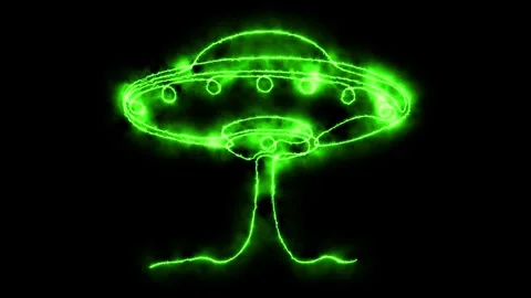 Ufo Line Drawing Stock Videos – Royalty-Free HD & 4K Videos