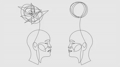 Thinking One Line Stock Videos – Royalty-Free HD & 4K Videos