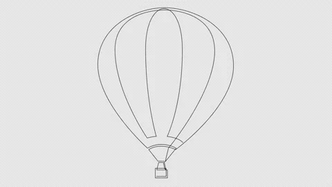 Air Balloons Drawing Stock Videos – Royalty-Free HD & 4K Videos
