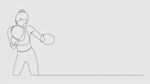 Fight Pose Drawing Stock Videos – Royalty-Free HD & 4K Videos | Pond5