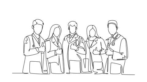 Self drawing animation of single line dr... | Stock Video | Pond5