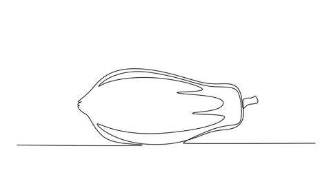 Self drawing animation of single line dr... | Stock Video | Pond5