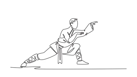 Fight Pose Drawing Stock Videos – Royalty-Free HD & 4K Videos | Pond5