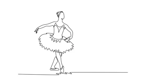 Self drawing animation of single line dr... | Stock Video | Pond5