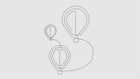 Air Balloons Drawing Stock Videos – Royalty-Free HD & 4K Videos