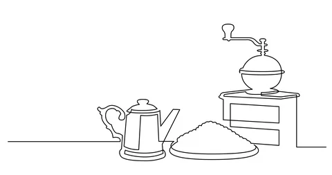 Beans Drawing Stock Footage ~ Royalty Free Stock Videos | Pond5