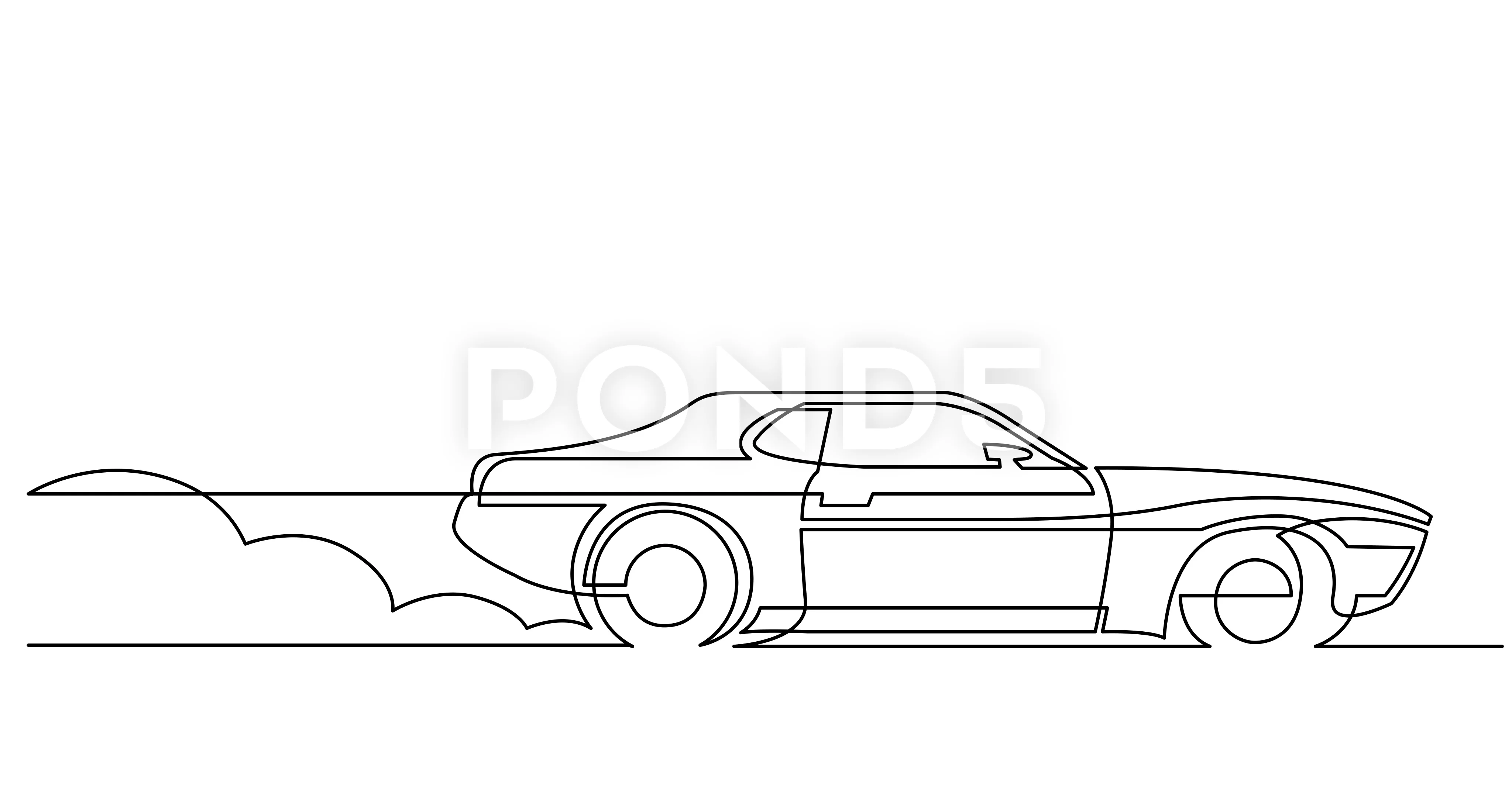 How To Draw Fast Cars