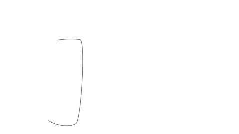 Self drawing simple animation of one lin... | Stock Video | Pond5