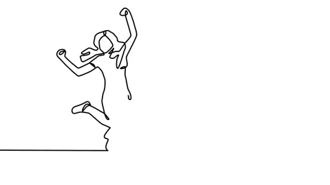 People Silhouette Animation Family Stock Video Footage | Royalty Free ...