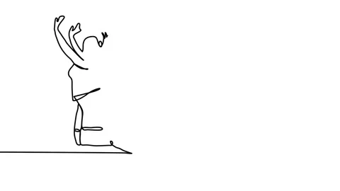 People Silhouette Animation Family Stock Video Footage | Royalty Free ...