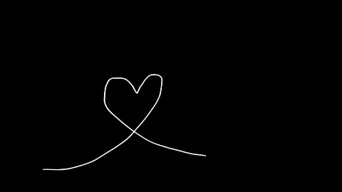 Self drawing simple animation of single ... | Stock Video | Pond5