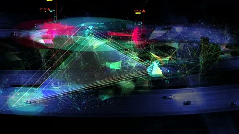 Self Driving Autopilot Computer Vision A... | Stock Video | Pond5