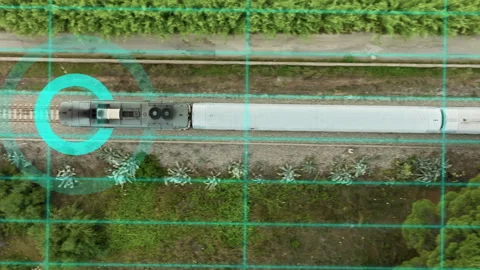Self driving train artificial intelligen... | Stock Video | Pond5