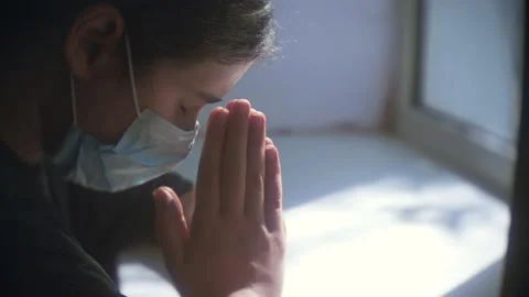 self-isolation religion concept. little ... | Stock Video | Pond5