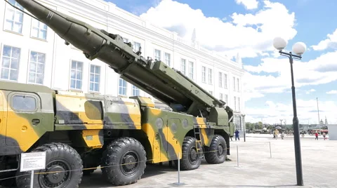 Soviet Scud Missile Launcher Ex Soviet 2P19 Launcher W/R 17 Missile