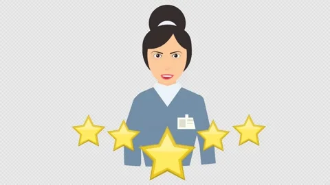 Seller rating. Animation is rated by pop... | Stock Video | Pond5