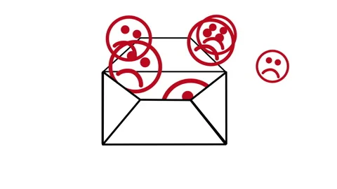 Emoji Mail Stock Footage ~ Royalty Free Stock Videos | Pond5