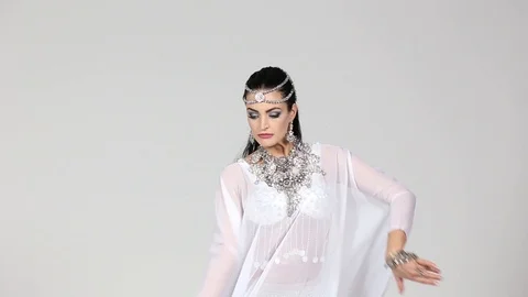 Sensual belly dancer shaking her body | Stock Video | Pond5