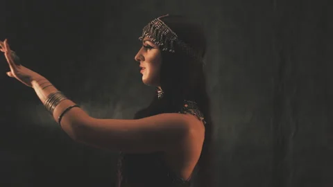 Sensual woman dancing in light and shado... | Stock Video | Pond5