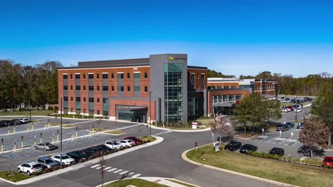 Sentara BelleHarbour Hospital | Stock Video | Pond5