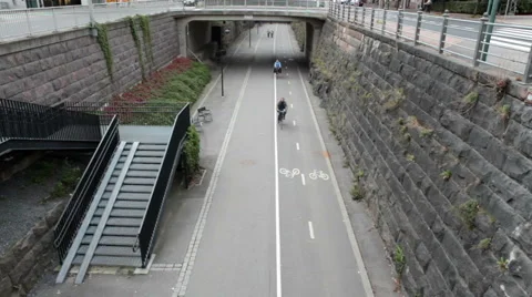 Track Center Lines Stock Footage ~ Royalty Free Stock Videos | Pond5