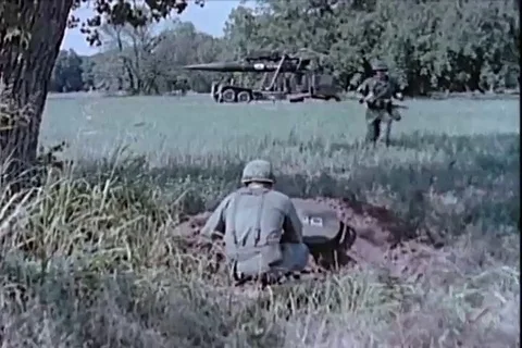 Sergeant Guided Missile System is fired ... | Stock Video | Pond5