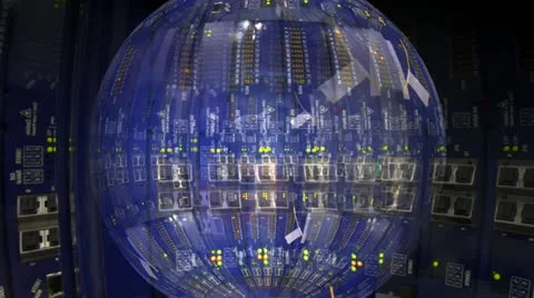 Server Rack Motion Mapping | Stock Video | Pond5