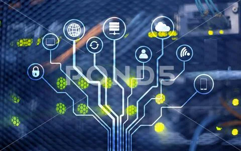 Server Room ICT information communication technology wireless internet ...