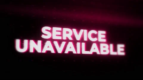 Service Unavailable Stock Videos – Royalty-Free HD & 4K Videos