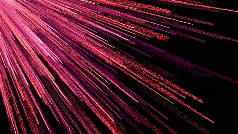 Set of 3 Abstract Purple Falling Creativ... | Stock Video | Pond5