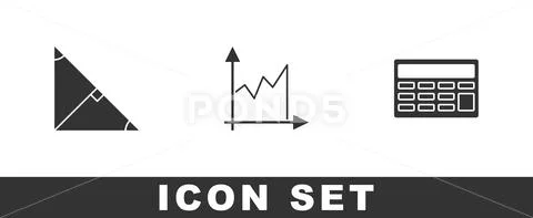 Set Angle bisector of a triangle, Graph, schedule, chart, diagram and Calculator: Graphic #154287965