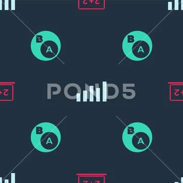 Set Chalkboard, Graph, schedule, chart, diagram and Subsets, math, is ...