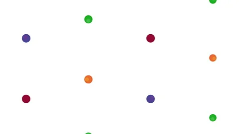 set colors points pattern animation | Stock Video | Pond5