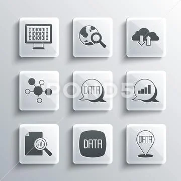 Set Data analysis, Pie chart infographic, Document with, Mind map, Binary c..: Graphic #246332781