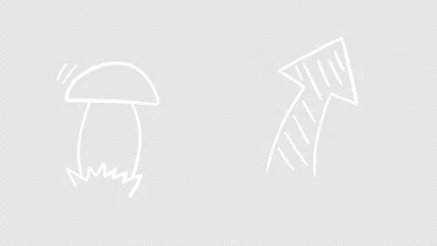 Set of different animated doodle element... | Stock Video | Pond5