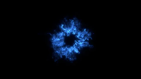 Set of five shock wave particle explosio... | Stock Video | Pond5