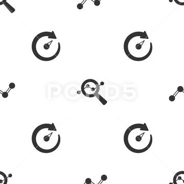 Set Graph chart infographic, Search data analysis and Digital speed meter on Illustration #169921260