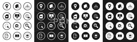 Set Hierarchy organogram chart, Video chat conference, camera Off in ...