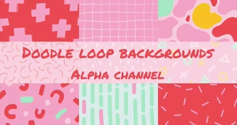 Set of looping bright summer backgrounds... | Stock Video | Pond5