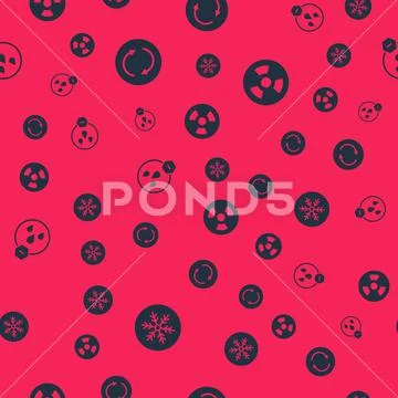 Set Snowflake, Recycle symbol, Water drop forbidden and Radioactive on ...